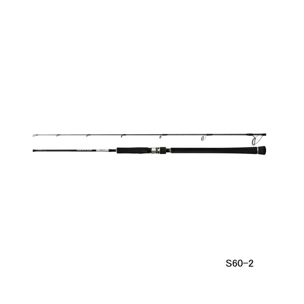 ◆S60-2適合ジグウェイト MAX160g、適合 PE ライン MAX2.5 号。水深は最大で 70m＋α、ターゲットサイズは 10kg＋α を想定。推奨リールサイズは 5000〜8000 番。《お取り寄せ》商品に関しまして、お待ち頂ける...