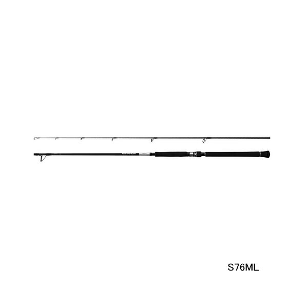 ◆S76ML適合ルアーウェイトMAX80g、適合PEラインMAX4号。ターゲットサイズはブリ・ヒラマサで最大10kg＋α、マグロ類で20kg＋αを想定。カツオ、サワラ、シイラほか回遊魚にも最適なオールラウンドモデル。推奨リールサイズは500...