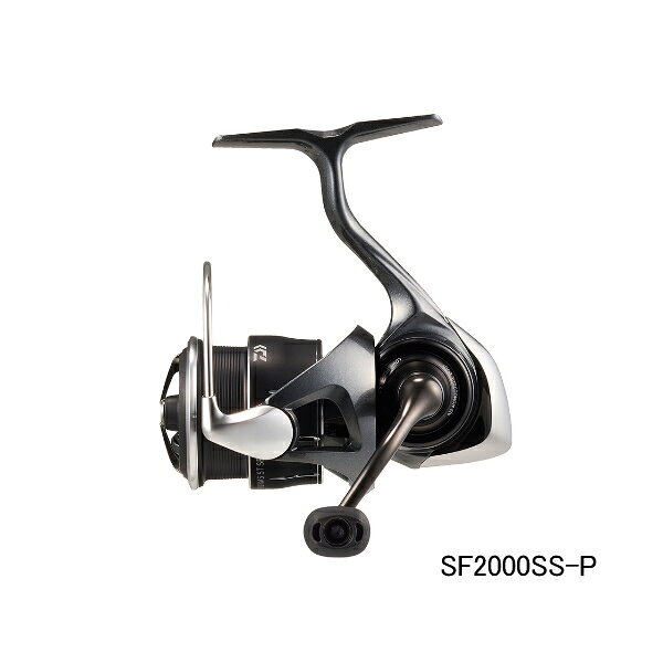 ◆SF2000SS-Pハンドル1巻き60cmを活かした安定したリーリングが可能。エリアトラウトでのスプーンを使用する等速スローリトリーブや、アジングでの軽量ジグ単を使用する繊細な釣りにオススメの1台。【対象魚目安】エリアトラウト、アジング、...