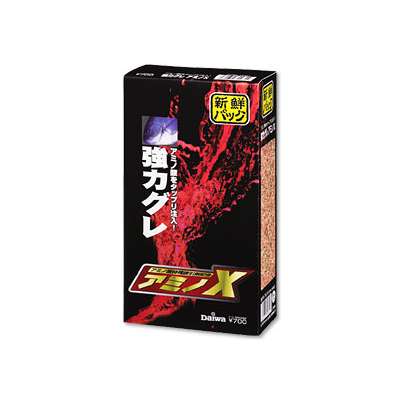 旨み成分アミノ酸豊富な「アミノX」を配合。《お取り寄せ》商品に関しまして、お待ち頂ける方は予約受付致します/ご連絡下さい。/タ凝縮されたアミノ酸がグレを強烈に引き寄せる。トーナメントで大活躍！旨み成分アミノ酸豊富な「アミノX」を配合。凝縮さ...
