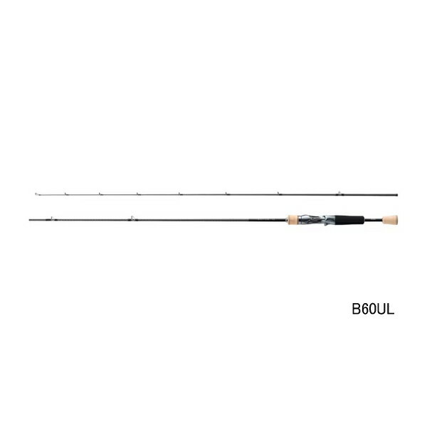 ◆B60ULスプーン、クランク、ミノーなどの様々なルアーに幅広く対応できるバーサタイルベイトロッド。ベイトタックルが生み出す手返しの良さと、ダイレクトな操作性が特徴のアイテムです。《お取り寄せ》商品に関しまして、お待ち頂ける方は予約受付致し...