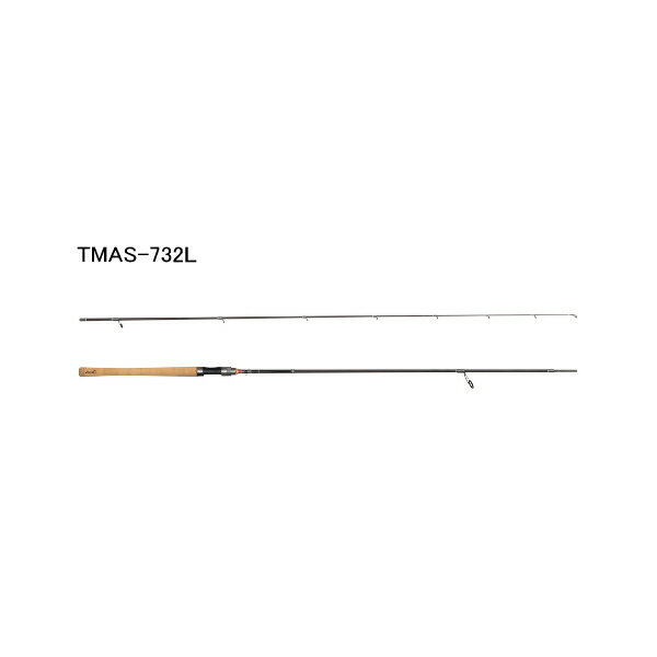 ◆TMAS-732L中流から本流域まで、フィネスで攻める。「T1100G」を使用することで、しなやかなクセのないブランクスに。小型〜中型までのルアーをしっかり投げ切れるテーパー設計により、集中してキャストし続けることが可能。4gの小型プラグ...