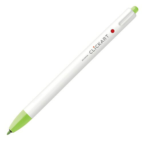 ゼブラのノック式水性カラーペン、「クリッカート」 クリッカートは「キャップない」・「乾かない」・「色キレイ」がセールスポイント。 イラスト書きに！勉強ノートに！教科毎に色分けして見やすいノートに。 空気中の水分を吸収する新インク「モイストキ...
