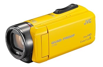 【中古】JVC ビデオカメラ Everio R 防水5m 防塵仕様 耐低温 耐衝撃 内蔵メモリー32GB イエロー GZ-R400-Y【メーカー名】【メーカー型番】【ブランド名】JVCケンウッド ビデオカメラ 【商品説明】JVC ビデオカメ...