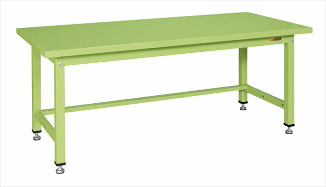 本体は角パイプ（構造用鋼管）を使用しているため非常に堅牢でしかもホコリが溜まりません。●外寸：W1800×D800×H740mm●内寸：W1530×D528×H430mm●均等耐荷重：1200kg●カラー：サカエグリーン●質量：62kg●天...