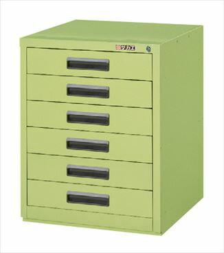 ●外寸：W500×D500×H627mm●カラー：サカエグリーン●質量：32kg●仕切板：別途販売●引出内寸法：W419×D394×H78mm【※サカエ商品 価格改定のご案内】 2026年7月1日出荷分よりメーカーの価格改定に伴い、当店にお...