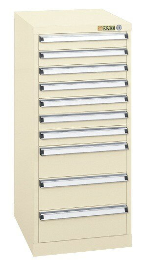 小さな部品や工具の保管に便利なサカエスモールキャビネット！！●外寸：W390×D400×H860mm●カラー：アイボリー●質量：43kg●引出内寸法：H60：W310×D330×H52mm、H120：W310×D330×H112mm●キャス...