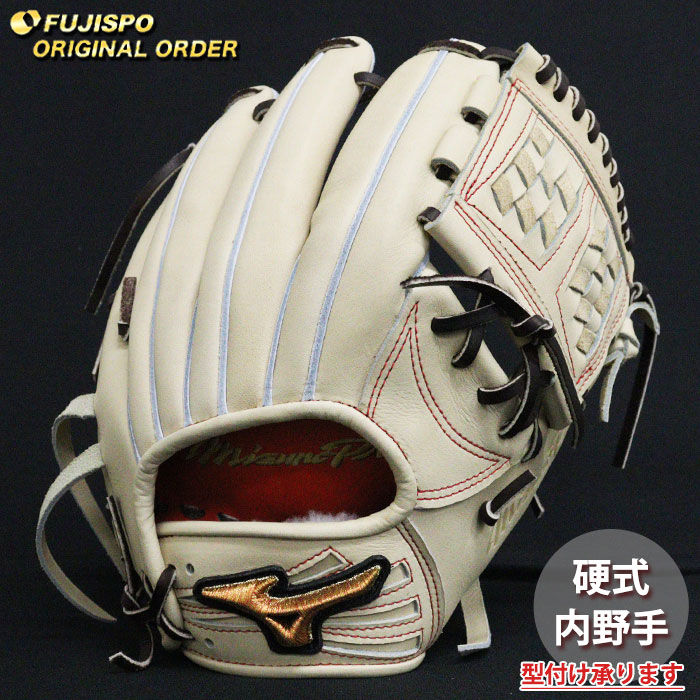 メーカー:ミズノ (mizuno)品名:野球 ミズノプロ オーダーグラブ 硬式グローブ 内野MM型品番: MP2506X800058W624112■ポジション内野手用■カラー高校野球対応カラー受球面(本体):ブロンド背面(本体):ブロンドベ...