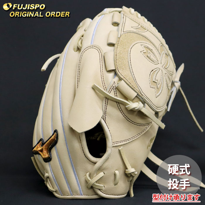 メーカー：ミズノ (mizuno)品名：ミズノプロ オーダーグラブ 伊藤大海型 SPEEDREVO品番：MP2602X800080C581110■ポジション投手用■カラー高校野球対応カラー本体：ブロンド紐：ブロンド裏革：プラムブラウンハミダ...