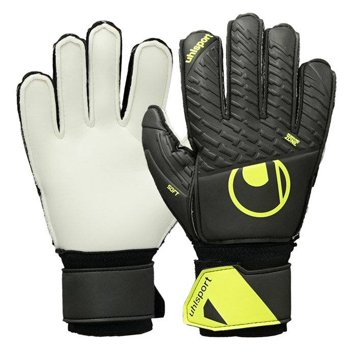 メーカー：ウールシュポルト (uhlsport)品名：ファングマシーネ ソフト フレックスフレーム ジュニア品番：1011404-01■カラーブラック×フローイエロー■サイズ4号/5号/6号/7号2026年春夏モデル試合から練習まで使えるベ...