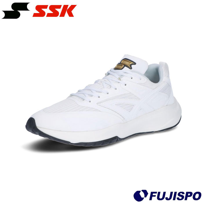 メーカー：エスエスケイ (SSK)品名：プロエッジ TRーRUN品番：ESF5260-1010■アッパー人工皮革■アウトソールゴム■ミッドソール合成樹脂■カラーホワイト×ホワイト■生産国ベトナム製新アウトソールを搭載したランニングトレーニン...