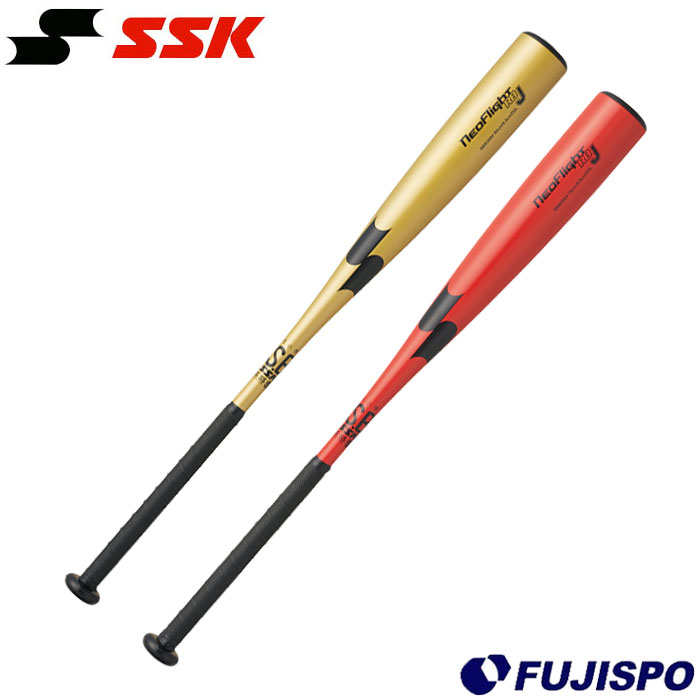 メーカー：エスエスケイ (SSK)品名：ネオフライトRBJ品番：SBB5084■素材超々ジュラルミン■カラー2090(レッド/ブラック)3890(ゴールド/ブラック)■バランスミドルバランス■生産国中国製■サイズ78cm/570g平均80c...