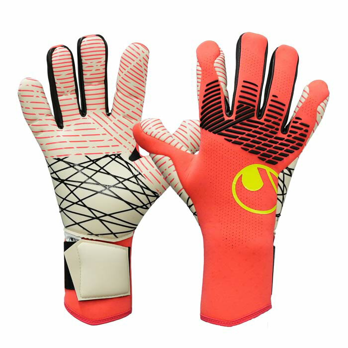メーカー：ウールシュポルト (uhlsport)品名：ファングマシーネ ZNE ウルトラグリップ ハーフネガティブ品番：1011408■カラーフローレッド×ホワイト×フローイエロー■サイズ7号/8号/9号/10号2026年モデル強粘着グリッ...