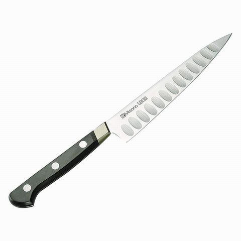 商品の詳細 サイズ 全長240mm 背厚1.8mm 質量 75gMisono UX10シリーズ ペティーサーモン 13cm 両刃 772 ステンレス包丁 日本製 ・スウェーデン特殊鋼の最高峰、高純度ピュアステンレス鋼使用のミソノUX10シリ...