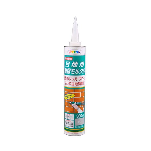 ●色:グレー●施工量（6mm幅・6mm深さ）:約8.7m●硬化時間（表面乾燥）:夏期（30℃）:約4時間、冬期（5℃）:約6時間、内部硬化:約30時間●用途:屋内外のタイル・ブロック・レンガなどの目地・ひび割れ（9mm幅、9mm深さ以下）の...