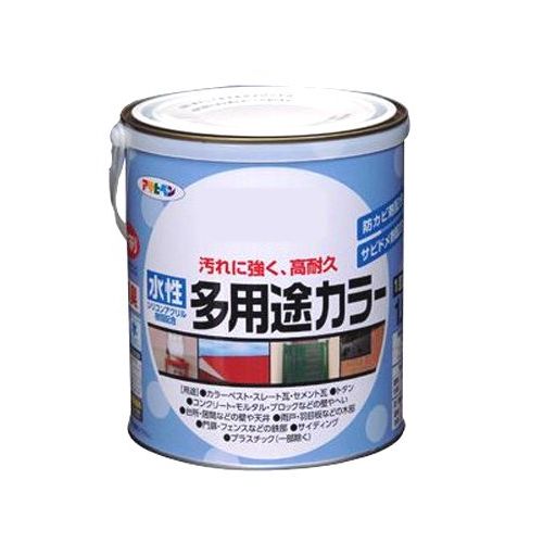 ●内容量:1.6L●色:ソフトグレー●標準塗り面積(1回塗り):11~15平米(タタミ6~9枚分)●乾燥時間:夏期/30分~1時間、冬期/2~3時間●汚れにくく、耐久性が優れた高性能塗料です。●強力防カビ剤を配合していますので、長時間カビの...