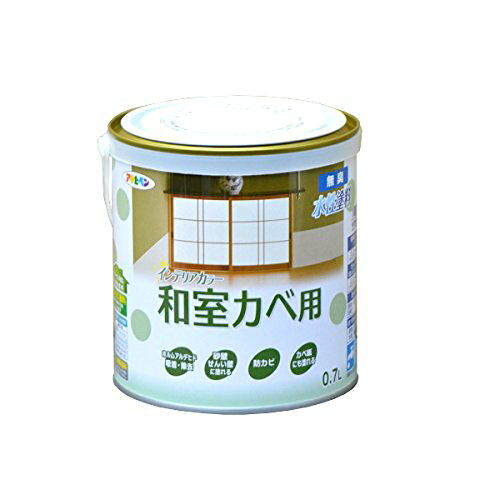 ●カラー:うぐいす色●乾燥時間:夏期/30分~1時間、冬期/2~3時間●標準塗り面積:1回塗り5~6平米(タタミ3~3.6枚分)●標準塗り面積(吸込みの多い面):2~4平米(タタミ1.2~2.4枚分)●揮発性有機化合物の建築基準法対応区分:...