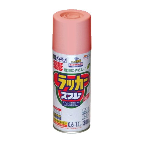 ●色:ピンク●容量:300ML●塗り:2回塗り、アクリルラッカー●乾燥時間:夏期/20~30分 冬期/40~1時間●標準塗り面積(2回塗り):0.6~ 1.1m2(タタミ0.4~0.7枚分)●アクリルラッカー（銀はアクリル樹脂塗料） ●日光...