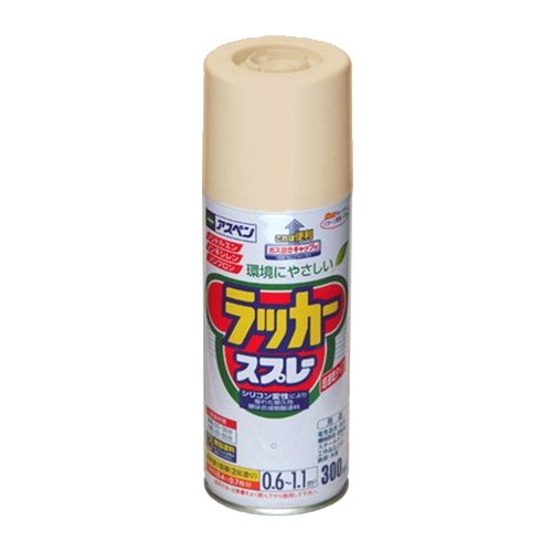 ●色:ベージュ●容量:300ML●塗り:2回塗り、アクリルラッカー●乾燥時間:夏期/20~30分 冬期/40~1時間●標準塗り面積(2回塗り):0.6~ 1.1m2(タタミ0.4~0.7枚分)●アクリルラッカー（銀はアクリル樹脂塗料） ●日...