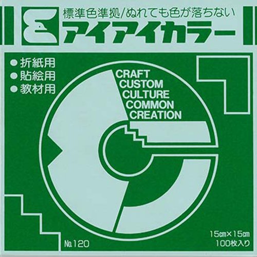 ●【枚数】100枚●【仕様】ぬれても色が落ちない●【用途】折紙用・貼絵用・教材用●【本体サイズ】15×15cm※色見本は現物と若干異なる場合がございます。鮮やかで美しい発色。寸法／15cm角四六判換算／45kg坪量／62g/m（2）紙厚／約...