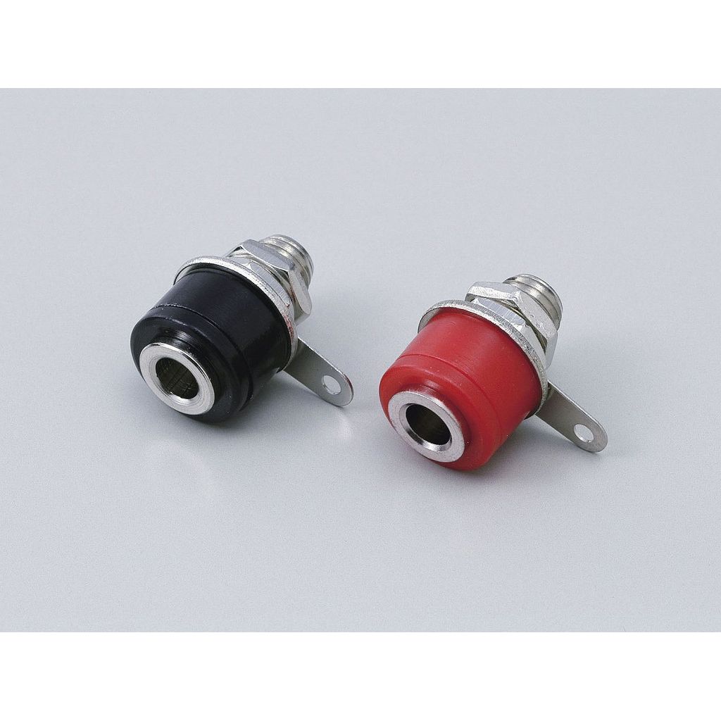 ■弱電回路用■サイズ：小■入数：各1個■カラー：レッド、ブラック