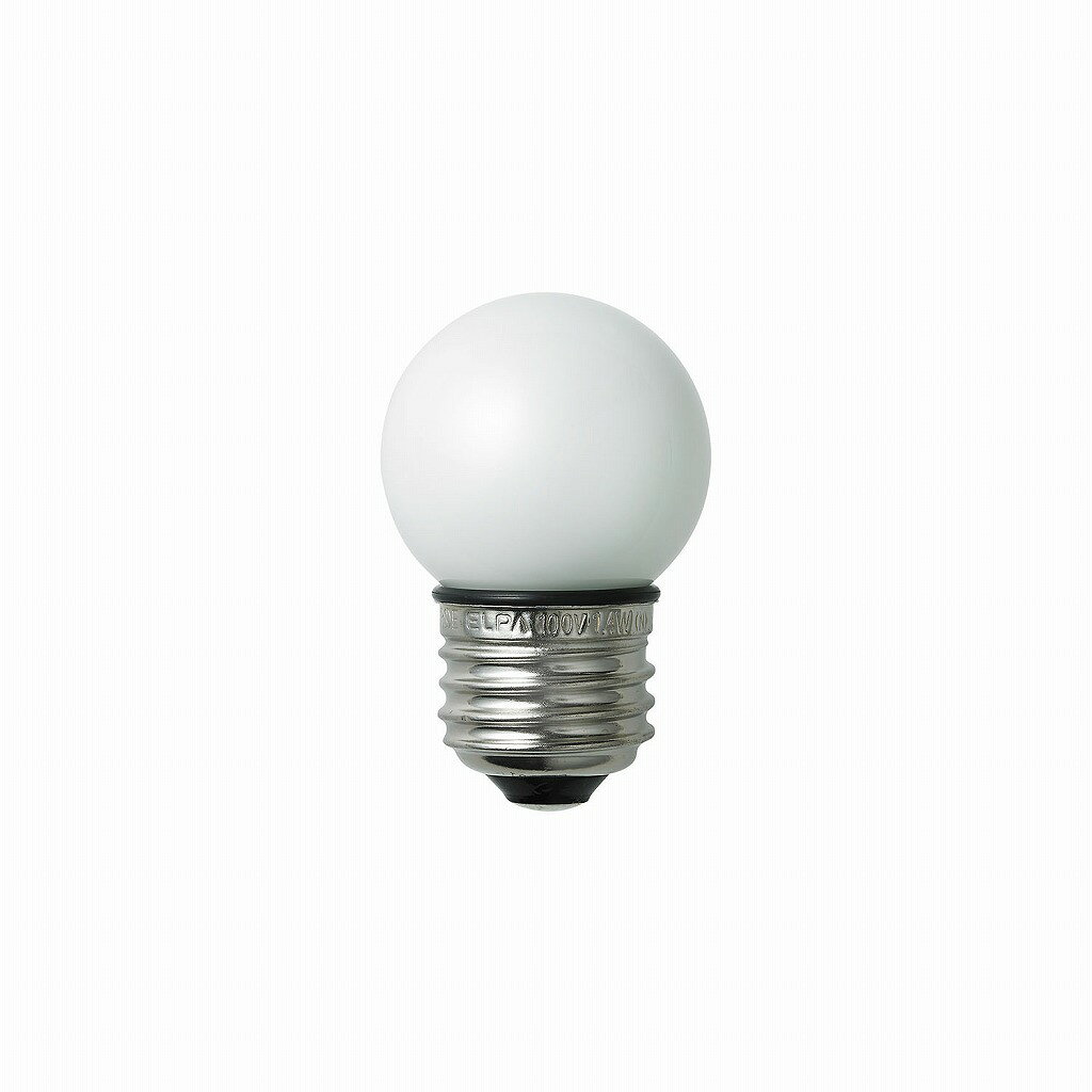 ●光源にはLEDを使用しているので、消費電力が少ない省エネタイプ●屋内・屋外兼用■推奨使用環境温度：0℃〜40℃■サイズ(mm)：全長62×外径40■質量(g)：26■口金：E26■定格入力電流(A)：0.016■定格消費電力(W)：1.4...