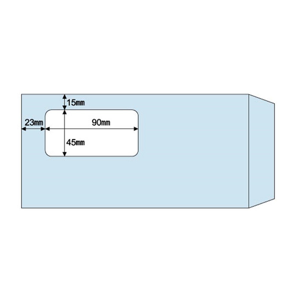 サイズ:220×110mm封筒1枚あたりの重さ:4g入数:100枚伝票に印刷された宛名部分が窓から見えるようになっています。A4の3つ折がぴったり入ります。封かんシール付き。※封筒の重さはサンプル値ですので目安としてお考えください。製品概要...