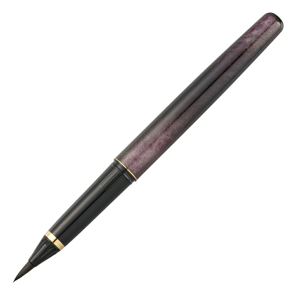 【商品説明】いたち毛と変わらぬ書き味の特殊ポリエステル毛材を、熟練の筆匠が一本一本丹念に造筆。いたち毛と変わらぬ書き味の特殊ポリエステル毛材を、熟練の筆匠が一本一本丹念に造筆。スペアーインキ式。贈答にも最適な桐箱入り。スペアーインキ（水性顔...