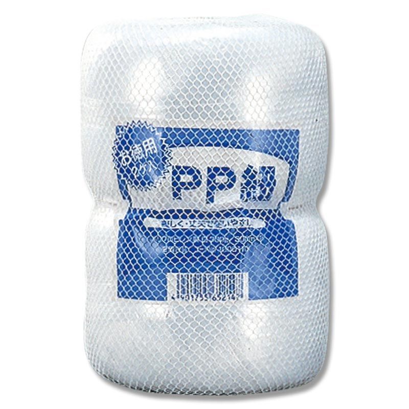1巻、約300m(300g)の荷造・梱包用PP紐が2巻でネトロン包装された、徳用品です。サイズ：幅50mm×300m巻（300g）材質：PPパッケージサイズ：115×115×200mm[ 梱包資材 ]