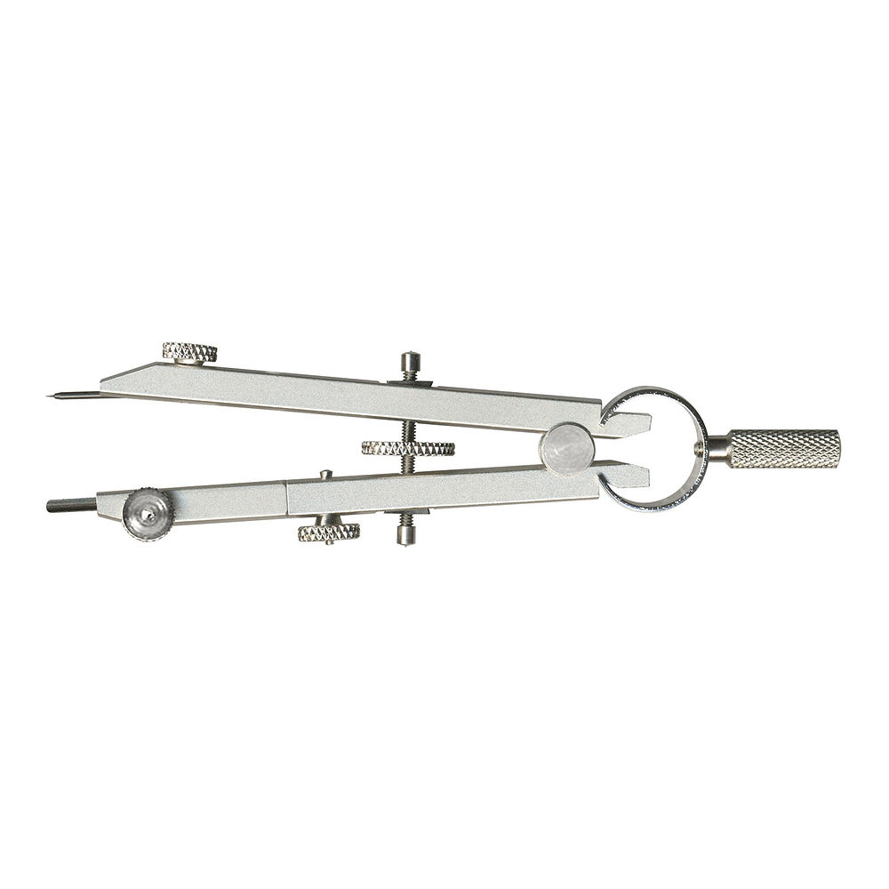 穂先に鉛筆を付けた、小円専用のスプリングコンパスです。【仕様】●長さ102mm●適正使用半径3〜23mm●特殊合金圧延材製 ※ノック式アタッチメントSが差し替えられます。