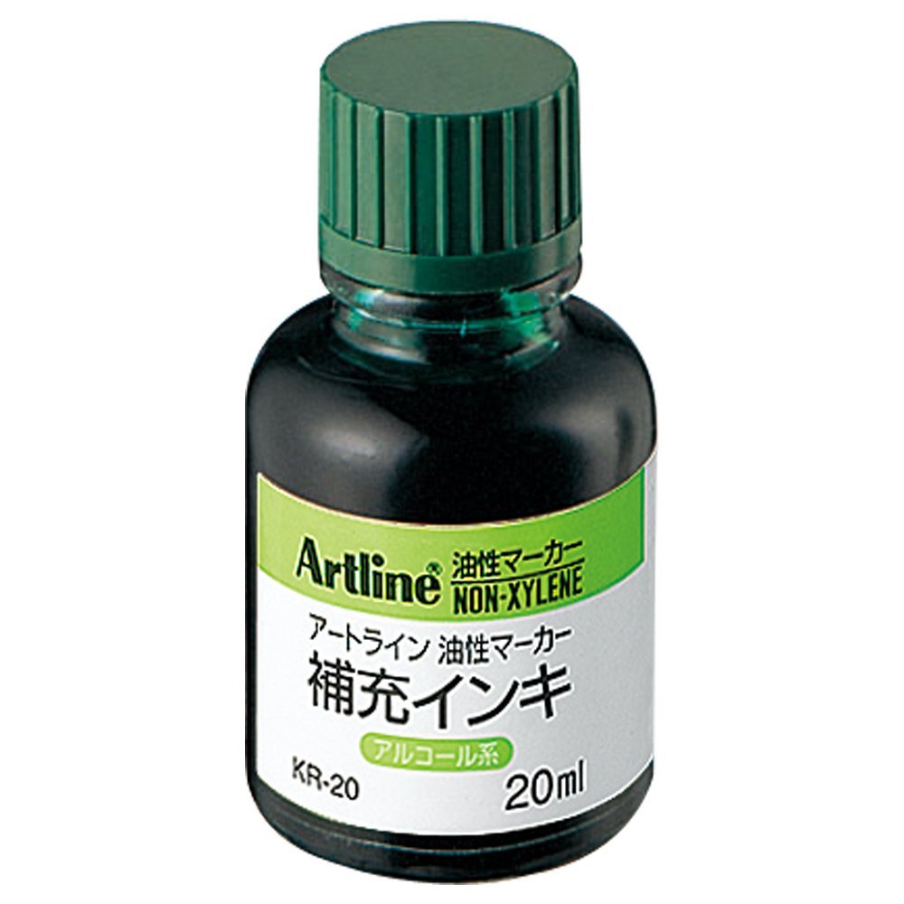 　鮮やかな色がよみがえる。アートライン油性マーカー、ロング ニブ マーカーの補充インキです。ペン芯ホルダーを外して補充してください。(丸2ミリ、ツイン細字タイプは補充ができません。)[内容]20ml※引火性ですから火気にご注意下さい。※潤芯...