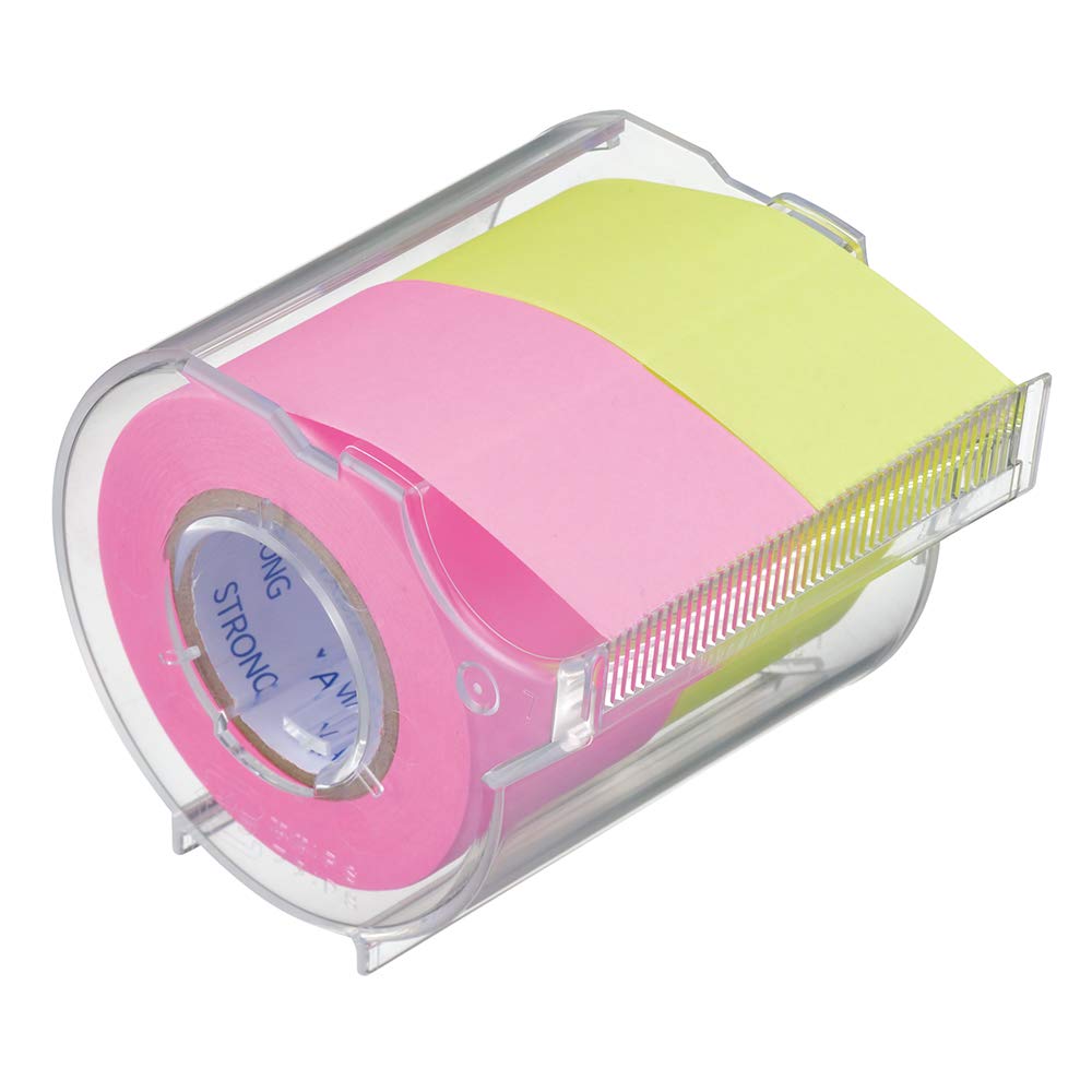 これまでより粘着力がアップ※した強粘着タイプ（※当社通常製品比）パソコンなどにもピタッと貼れて、きれいにはがせる全面粘着剤付の「メモックロールテープ強粘着」。ご家庭で、職場で、アイデアに合わせてお使いください。●いままでつきにくかったパソコ...