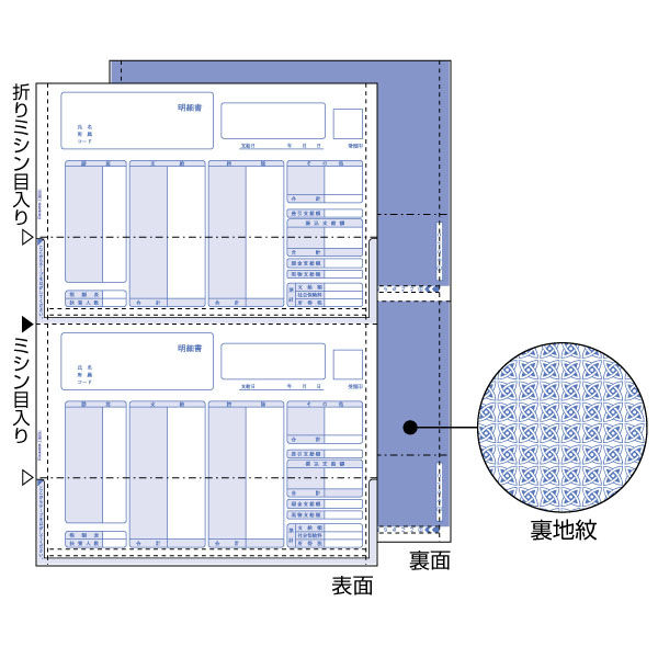 【商品特徴】○売れ筋の給与明細GB1150の粘着テープ付密封式。封筒に入れる手間がいりません。GB1150と同罫内容なので、今お使いのソフトをそのまま使って経費削減。裏地紋入りで、内容が透けにくくなっています。OP1150Tの後継品です。【...