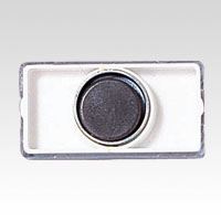 ●品番：CR-MG80-W●品番：CR-MG80-W横50×縦25×厚8mm。中紙サイズ：横45×縦20mm。PS製