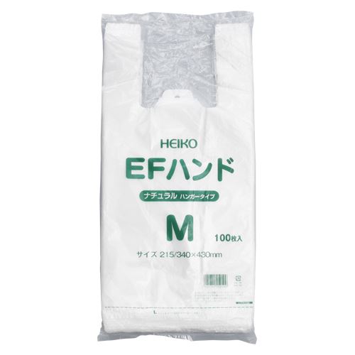 ●外寸(1)340×H430 外寸(2)仕上巾：215 外寸(3)折込巾：125 材質(1)高密度ポリエチレン●寸法：横215×縦430×マチ125mm●厚：0．012mm●持ち手長：140mm●材質：高密度PE製●色：半透明