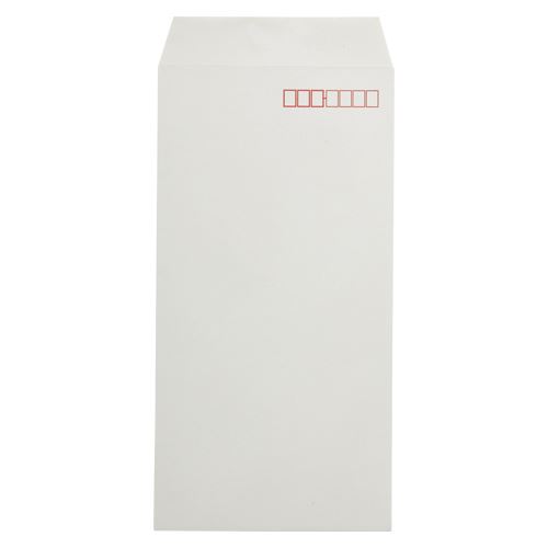●12X23.5長3。横120×縦235mm。〒枠付。紙厚：80g/平方m。100枚入