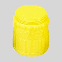 ●品番：P-NO25ポリ丸型容器：再生PE製。容量：800g