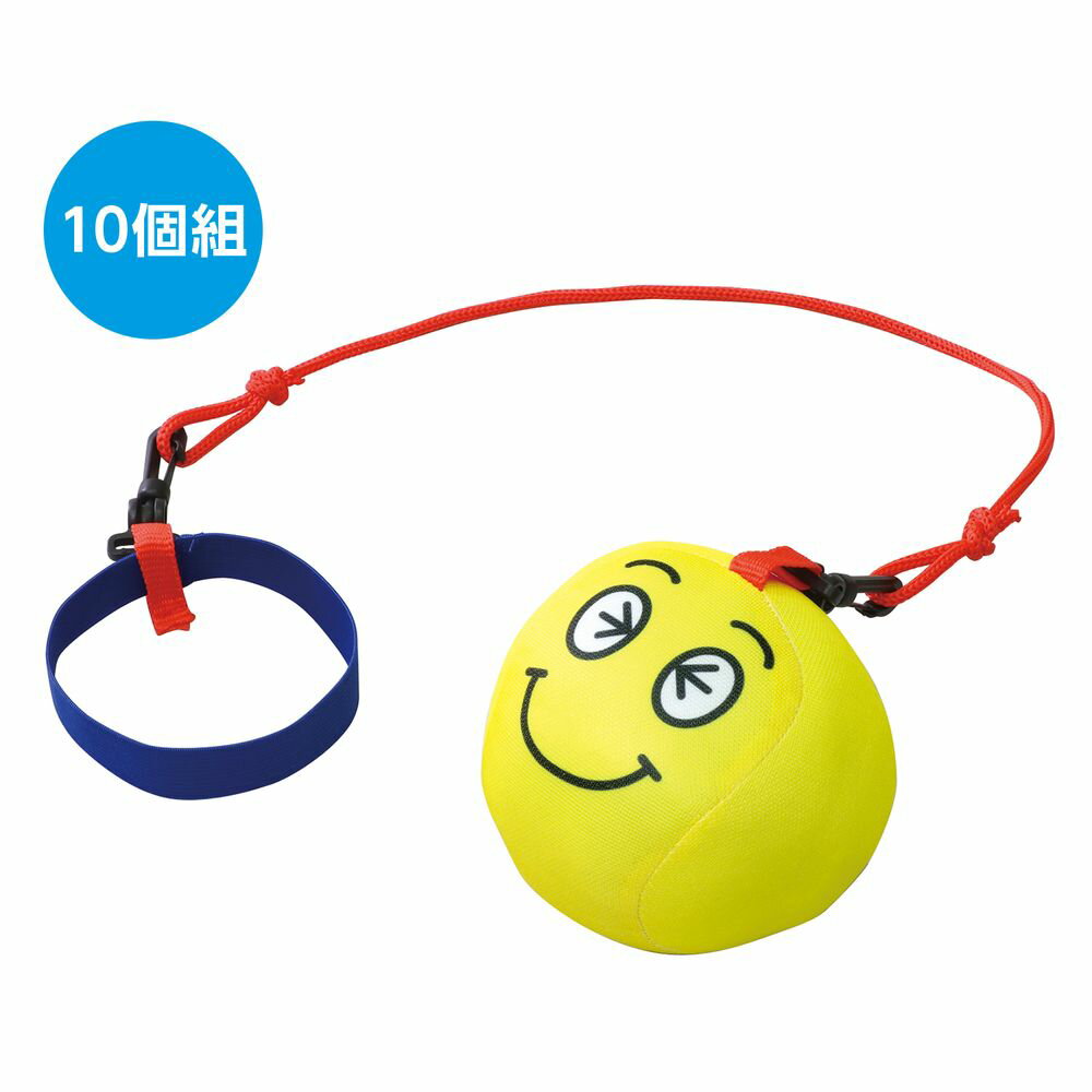室内でも遊べる布製のやわらかスキップ！【詳細】セット内容：本体×10商品サイズ：ボール：φ85mm、ひも：600mm材質：松,綿[ おもちゃ 一般玩具 ]