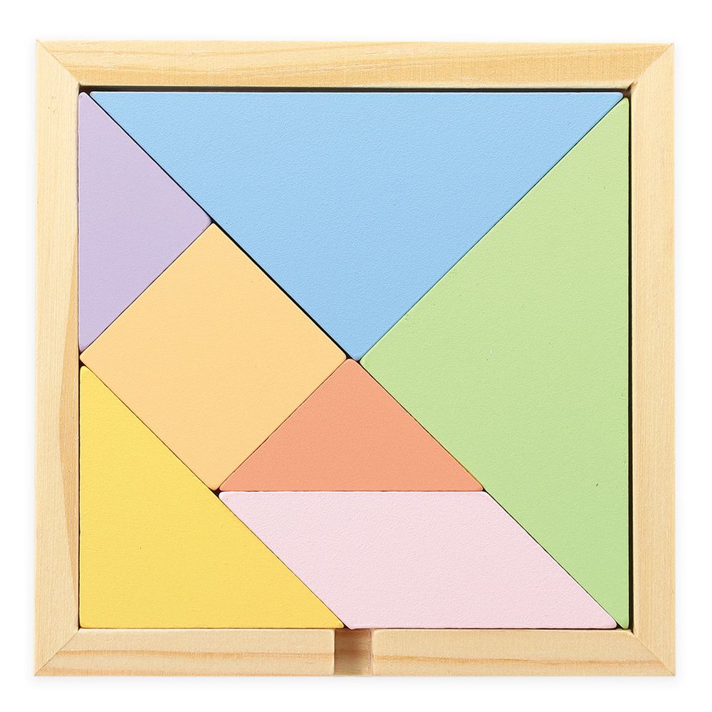 大人でも難しい！？遊びながら鍛える知育パズル！Artec MiraTOYシリーズの木製タングラムパズルです。四角と三角の7つのピースを組み合わせて、さまざまな形を作るパズルです。7つのレベルの問題に挑戦できる問題集付きです。対象年齢：3歳以...