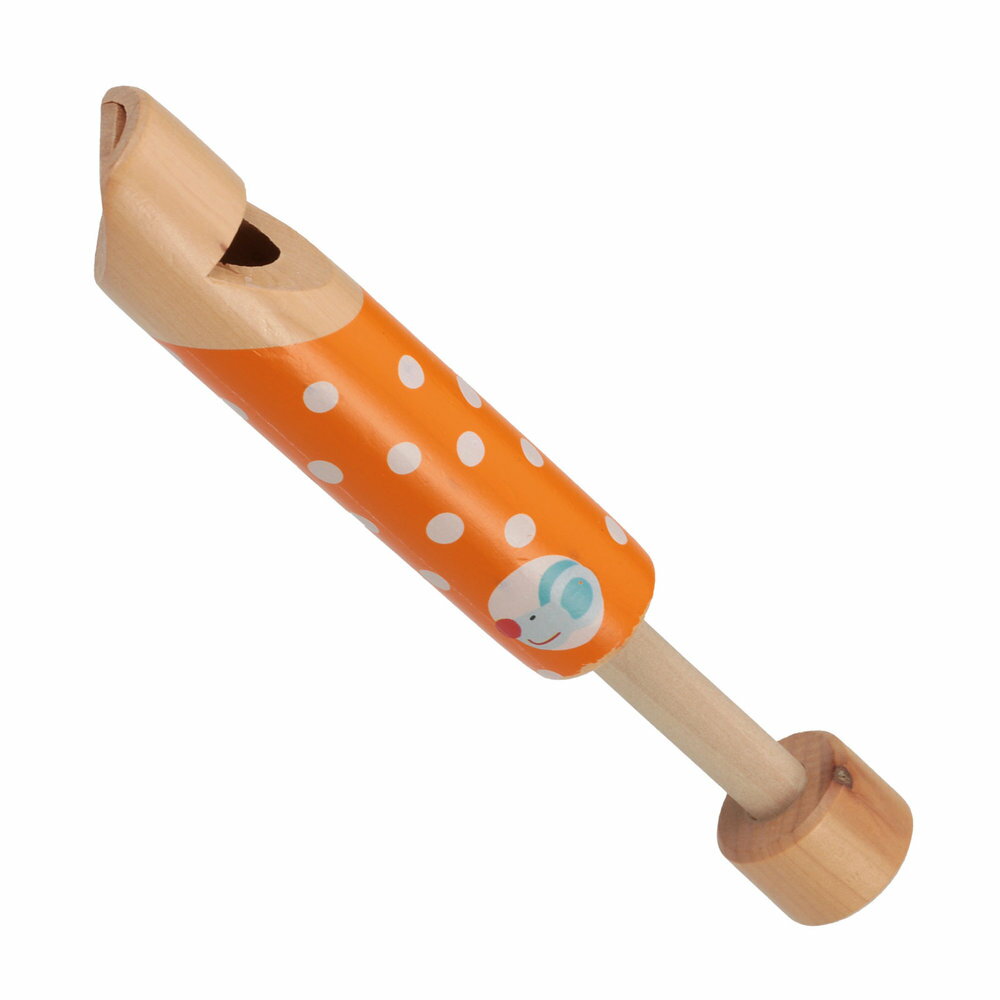 スライドするたび楽しい♪木の温もりのふくろうホイッスル！木の素材をいかしたやさしい手ざわりのスライド式ホイッスルです。スティックを上下に動かすだけで音が出ます。かわいいふくろう柄でプレゼントにもおすすめです。【詳細】セット内容：本体×1商品...