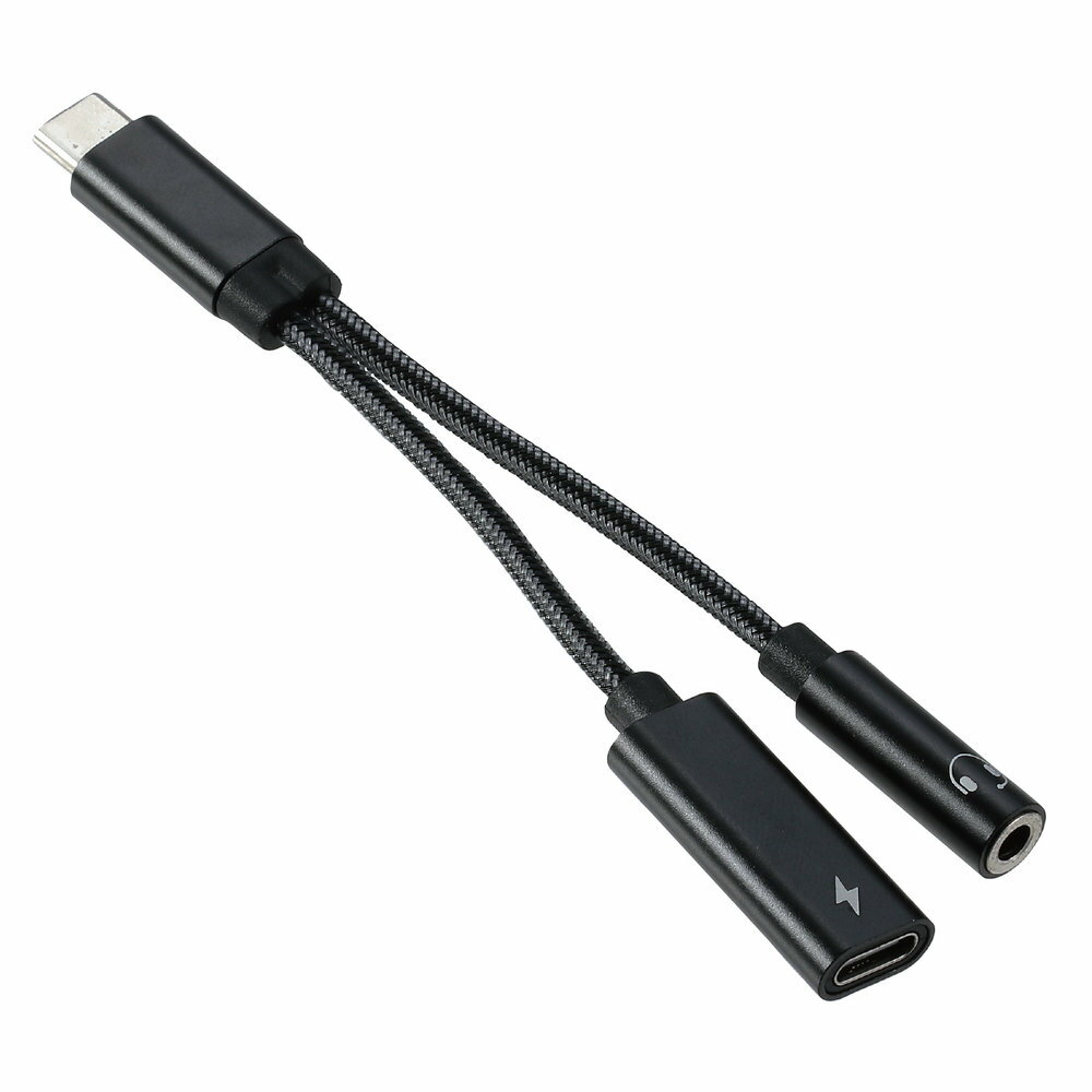 マイク付イヤホン対応！充電も同時に使える便利アダプタ！Type-C端子を3.5mmオーディオジャックへ変換し、マイク付きイヤホンを使用しながら給電も同時に行える便利なアダプタです。断線に強い高耐久ケーブルを採用し、PD60Wの急速充電にも対...