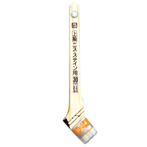 ●サイズ:30mm●毛材質:山羊毛・化繊●用途:上級ニス・ステイン用