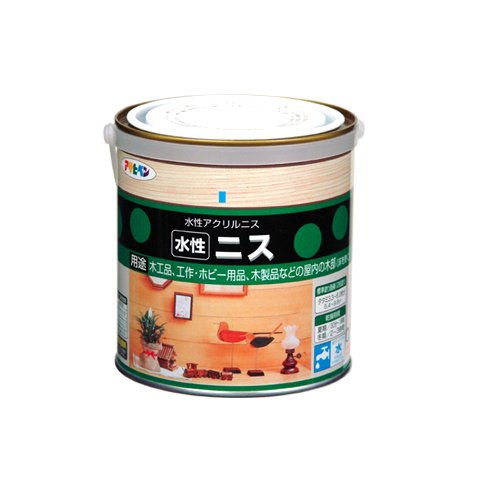 ●規格:0.7L●用途:木工品・工作・ホビー用品・木製品などの屋内の木部。(床を除く)●標準塗り面積(2回塗り):5.4~9.8m2(タタミ3.3~6.0枚分)●乾燥時間:夏期/30分~1時間・冬期/2~3時間●色:透明(クリヤ)着色とニス...