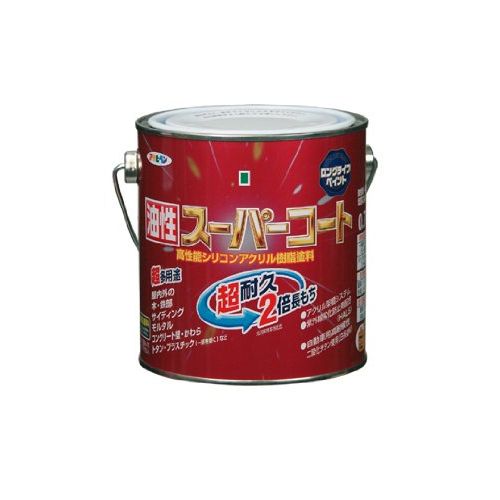 ●乾燥時間:夏期/1~2時間、冬期/3~5時間●標準塗り面積(1回塗り):6~8平米シリコン架橋システム及び紫外線劣化防止剤配合により耐久性が格段に優れた高性能塗料です。（当社従来塗料比）【注意事項】1.表示以外の用途には使用しないで下さい...