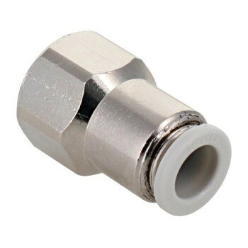 各種機器とウレタンチューブの接続用です。軽くチューブを差し込むだけのコンパクト設計で配管スペースを大幅に縮小。継手取付後、配管方向を自由に変えられます。サイズ：個装サイズ：11×3.6×2.4cm重量：個装重量：46g素材・材質：本体材質:...