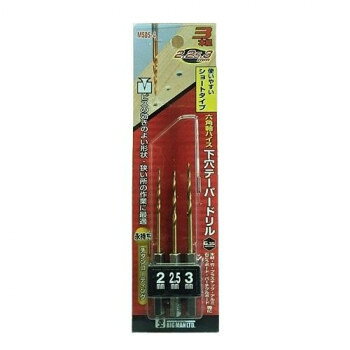 ビスの効きが良いテーパー形状(ドリル先細形状)です。サイズ：180×50×15mm、個装サイズ：15×10×3cm重量：43g、個装重量：50g素材・材質：ハイス鋼+チタンコーティング生産国：中国