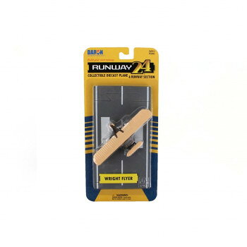 RUNWAY24 ライトフライヤーのダイキャストモデルです。サイズ：個装サイズ：28.3×13.3×4.0cm重量：個装重量：150g素材・材質：ダイキャスト他生産国：中国