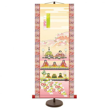 愛児への末永い幸福の願いがいっぱいに込められた桃の節句飾りが大切な節目のお祭りをより一層華やかに彩ってくれます。※受注生産品のため、ご注文後のキャンセルはお受けできません。サイズ：幅31×高さ約75cm、個装サイズ：30×40×6cm重量：...