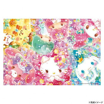 サンリオキャラクターの可愛いジグソーパズルです。サイズ：38×26cm、個装サイズ：14×17×5cm重量：個装重量：265g仕様：ピース数:300ピースパネルNo.031(C)19761996200120122019 SANRIO CO....
