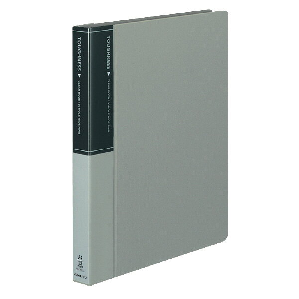 ●机の引き出しに横に収納しても本体の重みで表紙が曲がりません●リング内径／23mm●最大収容枚数／クリヤーブック替紙約70枚●ポケットの抜け落ちを防止するスーパーロックとじ具●表紙／発泡R−PPシート。サイズ：A4-S付属ポケット枚数：23...